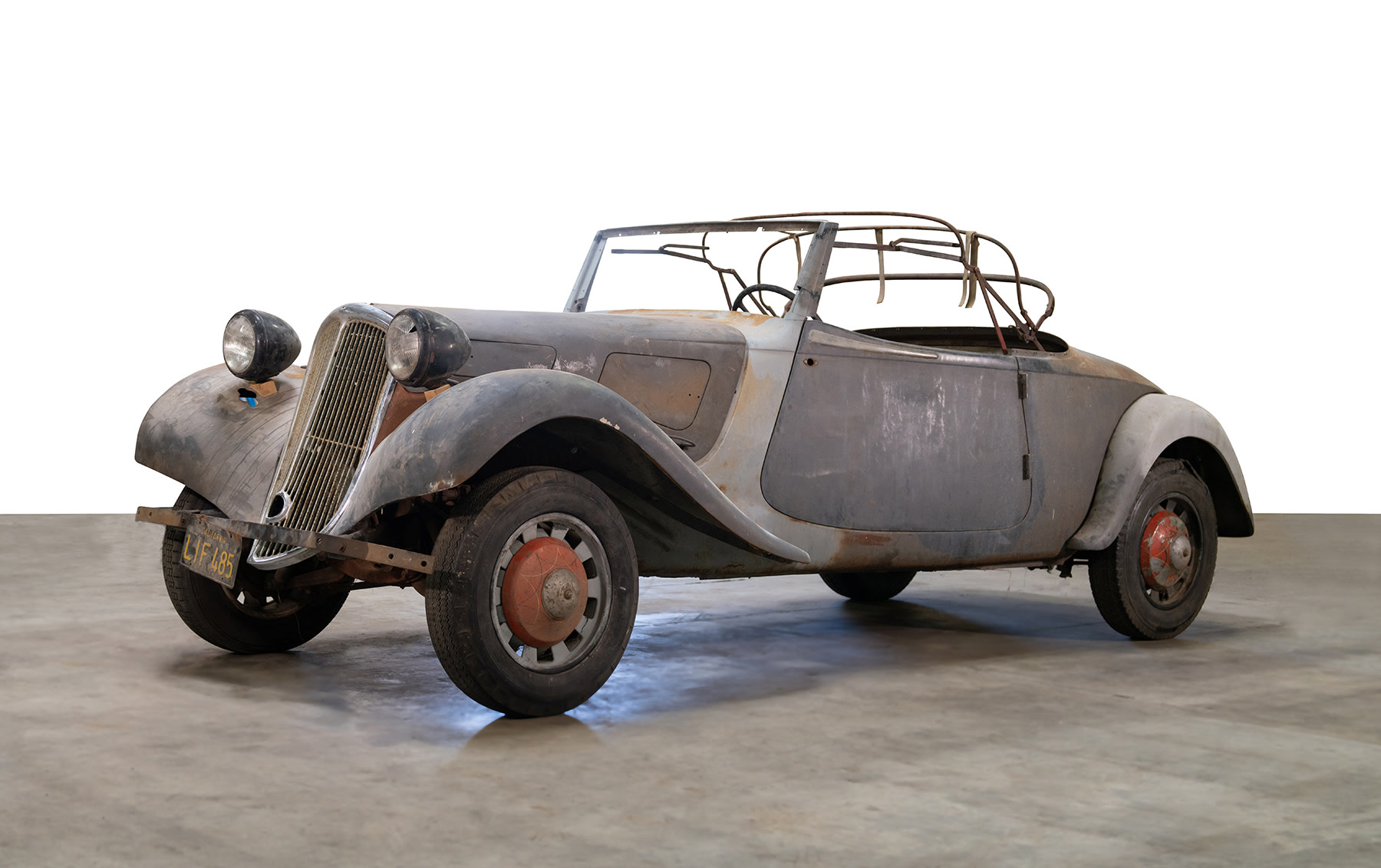 1938 Citroen 11CV Traction Avant 'Challenger' Roadster | Gooding Christie’s